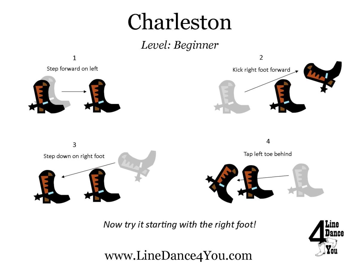 Step of the Week: Charleston – LineDance4You