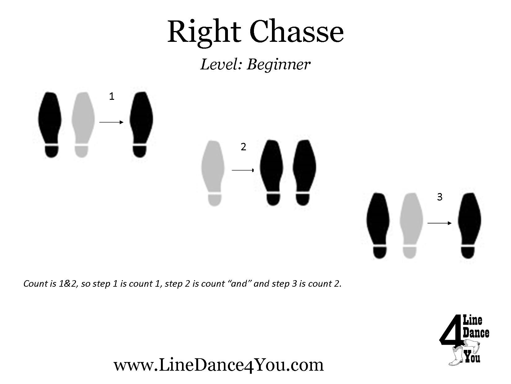 Step of the Week: Chasse – LineDance4You